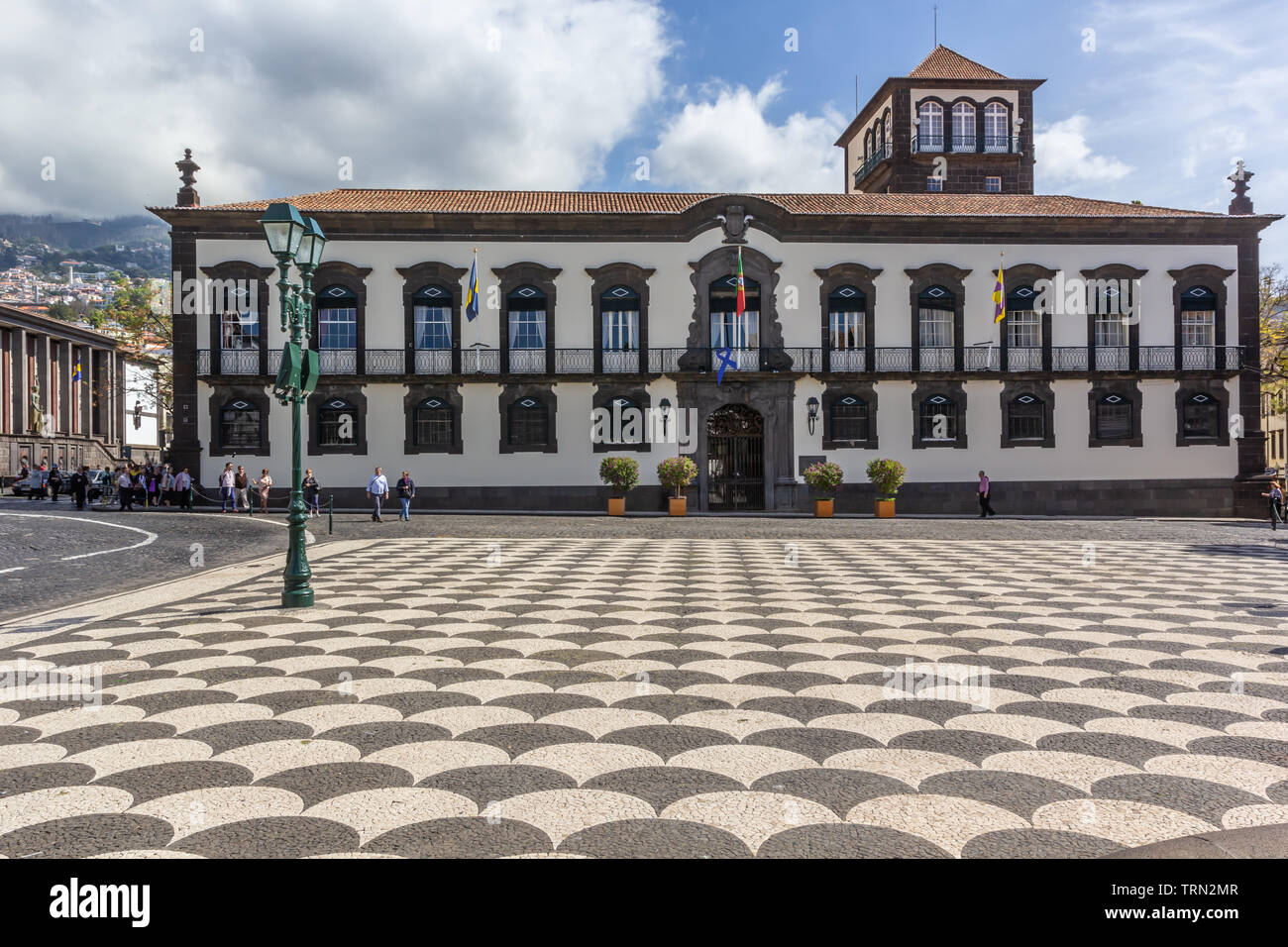 Town Hall at Funchal, Madeira Stock Photo - Alamy