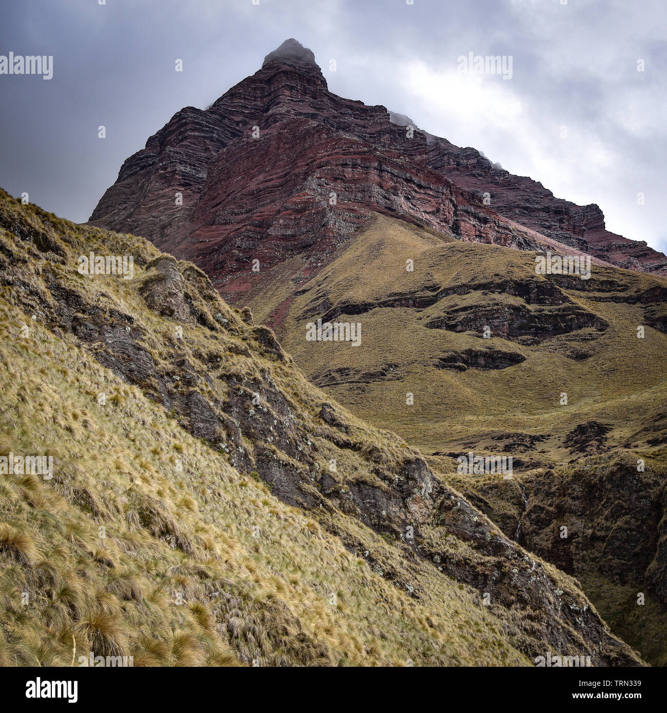 Dramatic mountain scenery on the Ancascocha Trek between Cusco and ...
