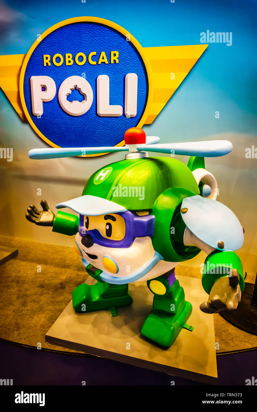 Singapore - Dec 11 ,2018: Christmas with Robocar Poli and Friends at ...