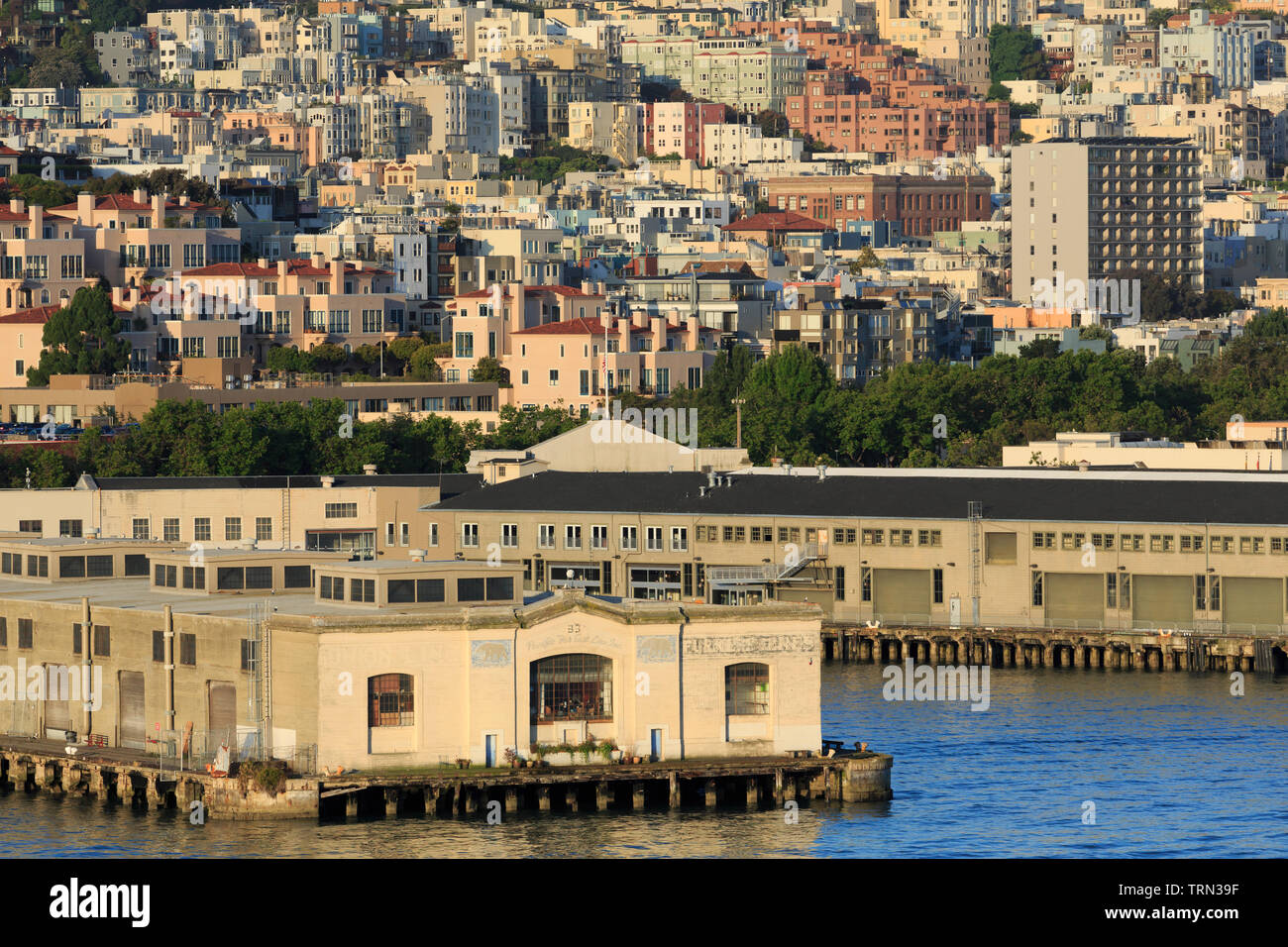 Pier 33, San Francisco, California, USA Stock Photo - Alamy