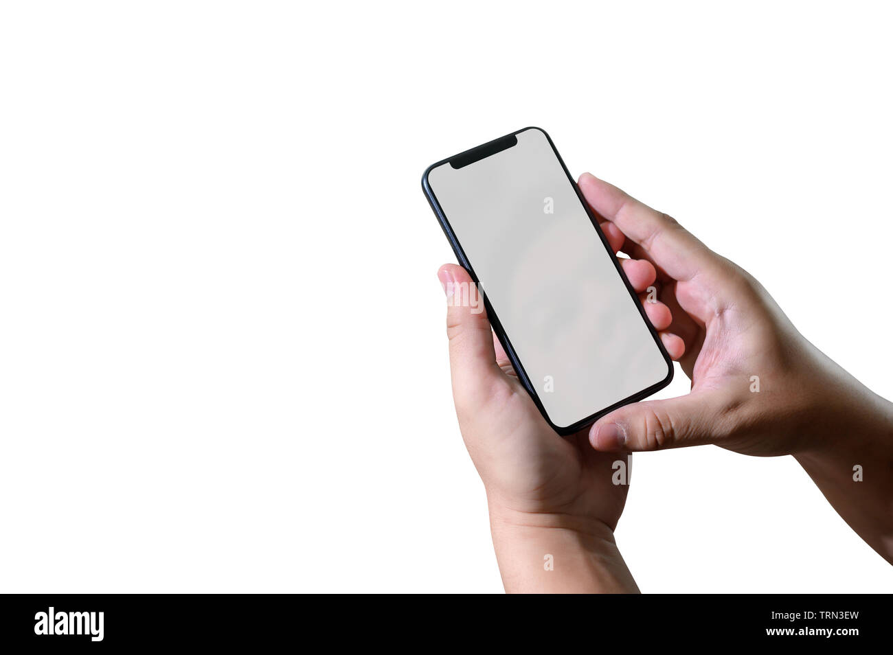 Close up man hands using smart phone Technology and phone technology ...