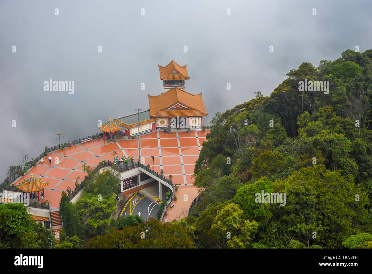 Chin wee pagoda on Genting Highland Stock Photo - Alamy