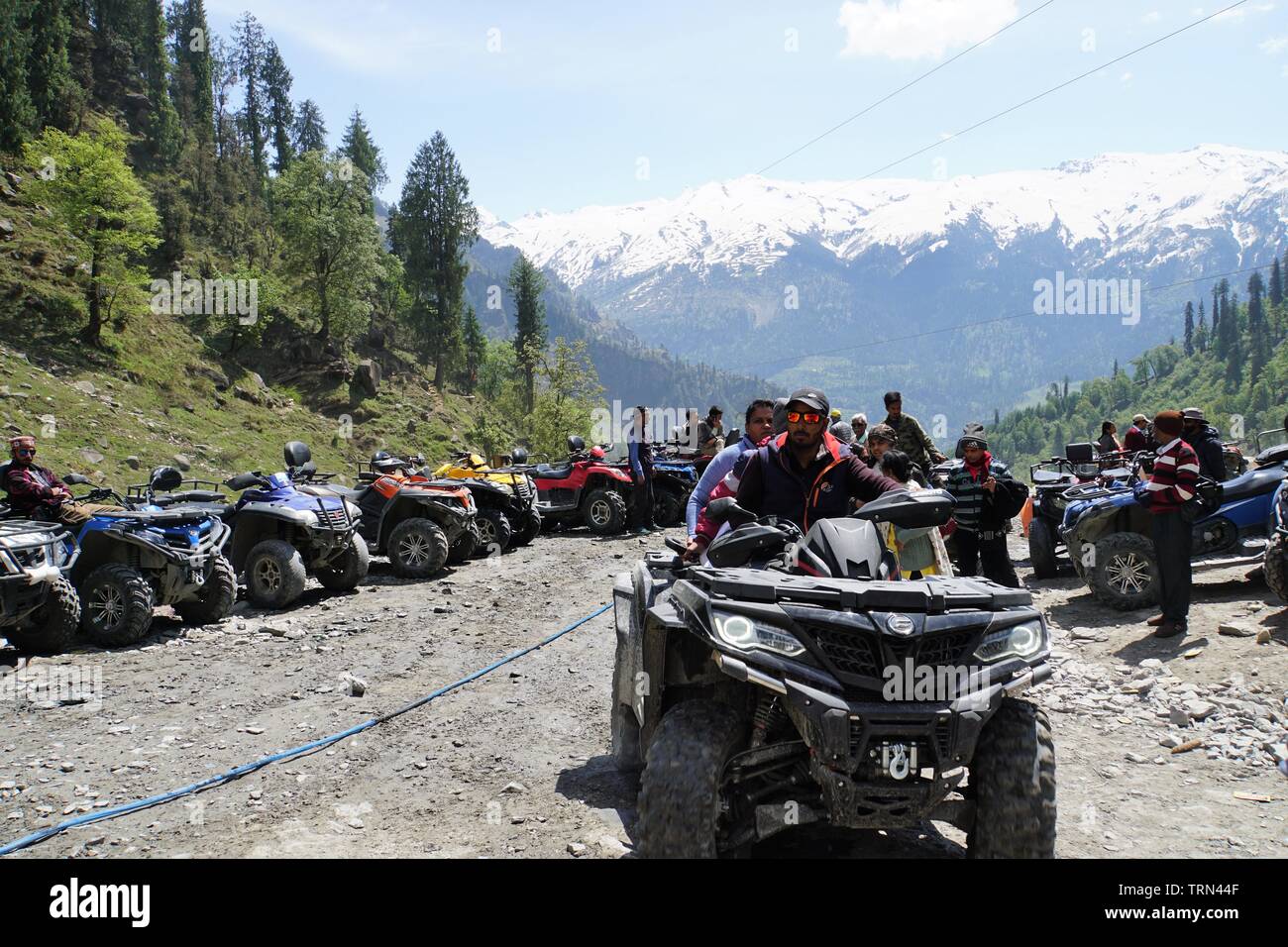 Quad bike india hi-res stock photography and images - Alamy