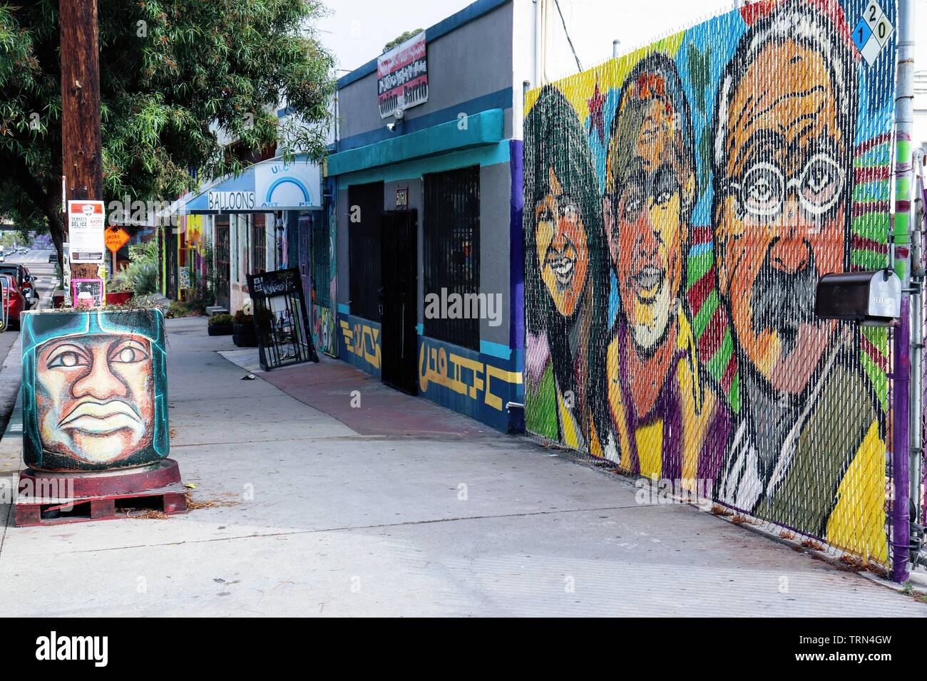 Chicano park murals hi-res stock photography and images - Alamy