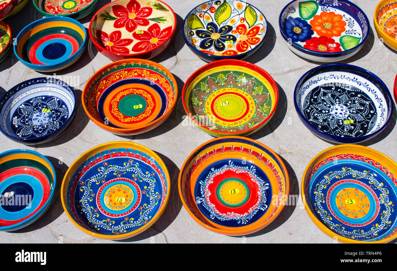 Handcrafted plates hi-res stock photography and images - Alamy