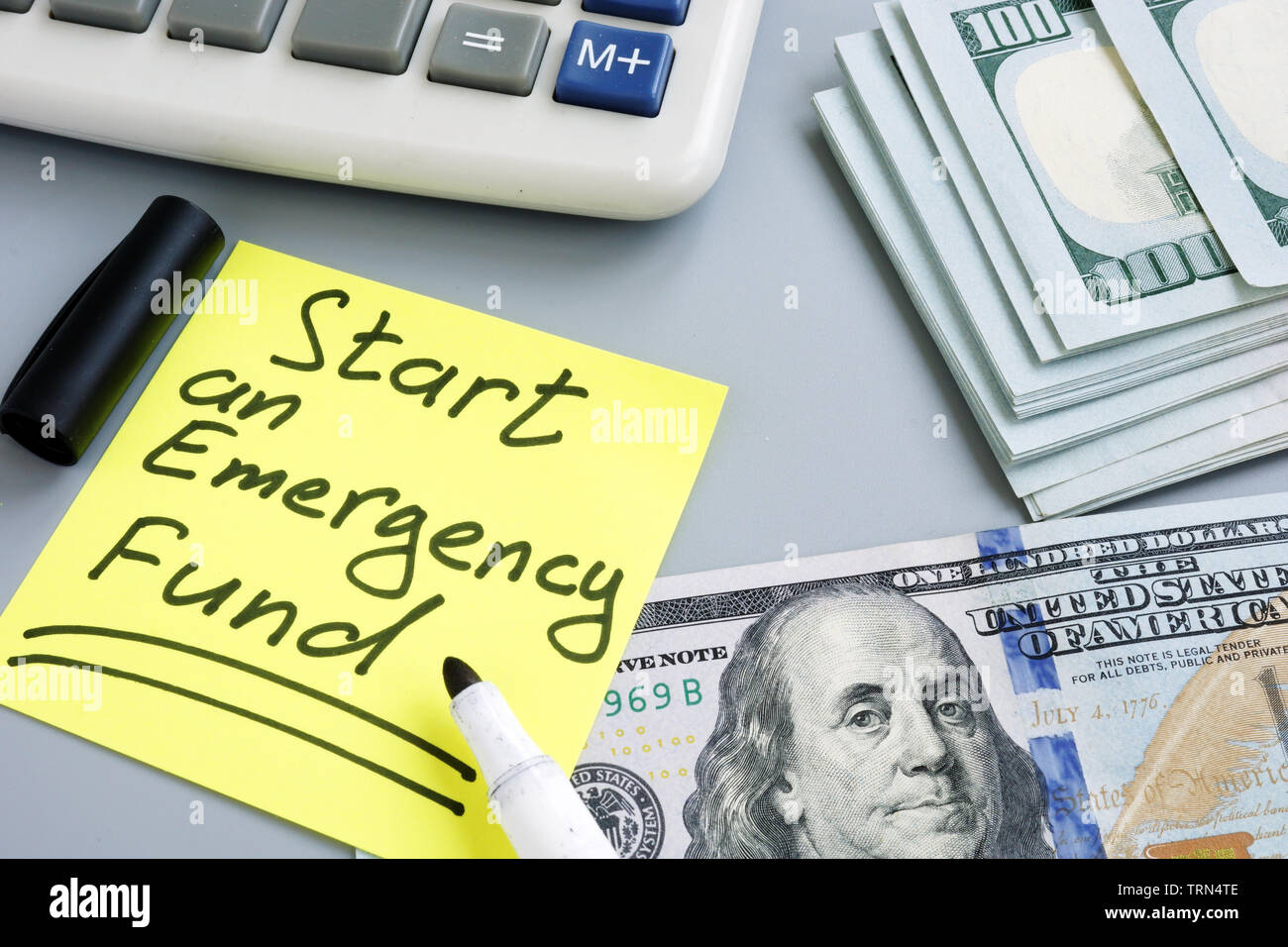 Financial concept emergency plan hi-res stock photography and images ...