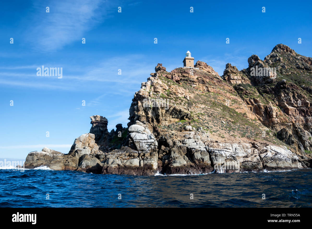 A Cape Point landscape from the water Stock Photo - Alamy