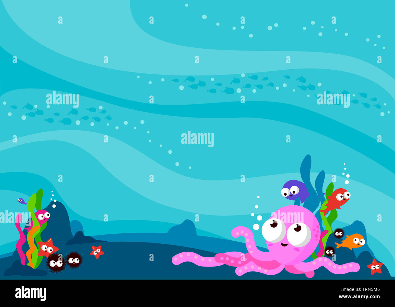 Swimming creatures hi-res stock photography and images - Alamy