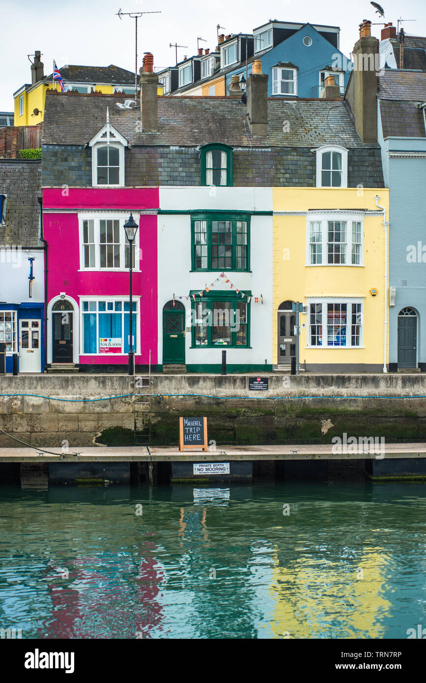 Weymouth Harbour (or the Old Harbour) a picturesque harbour with 17th ...