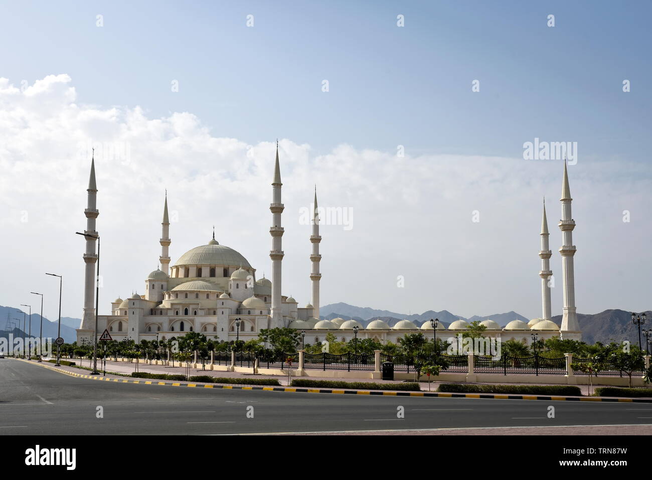 Grand Sheikh Zayed Mosque, Fujairah, United Arab Emirates, June 4, 2019 ...