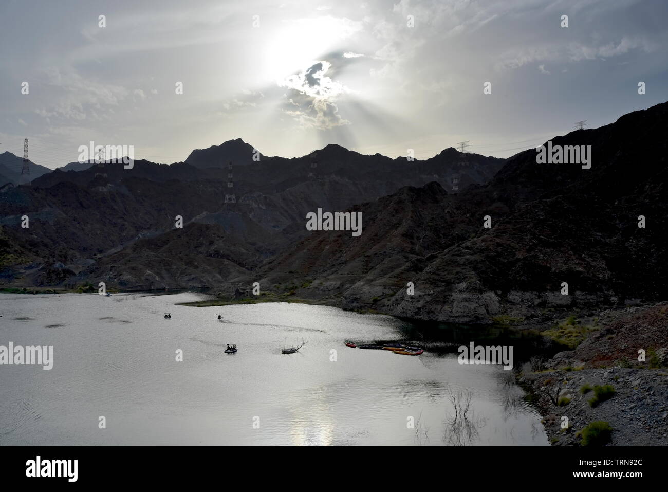 Al Rafisah Dam Area, Khorfakan, Sharjah Unites Arab Emirates, June 4 ...