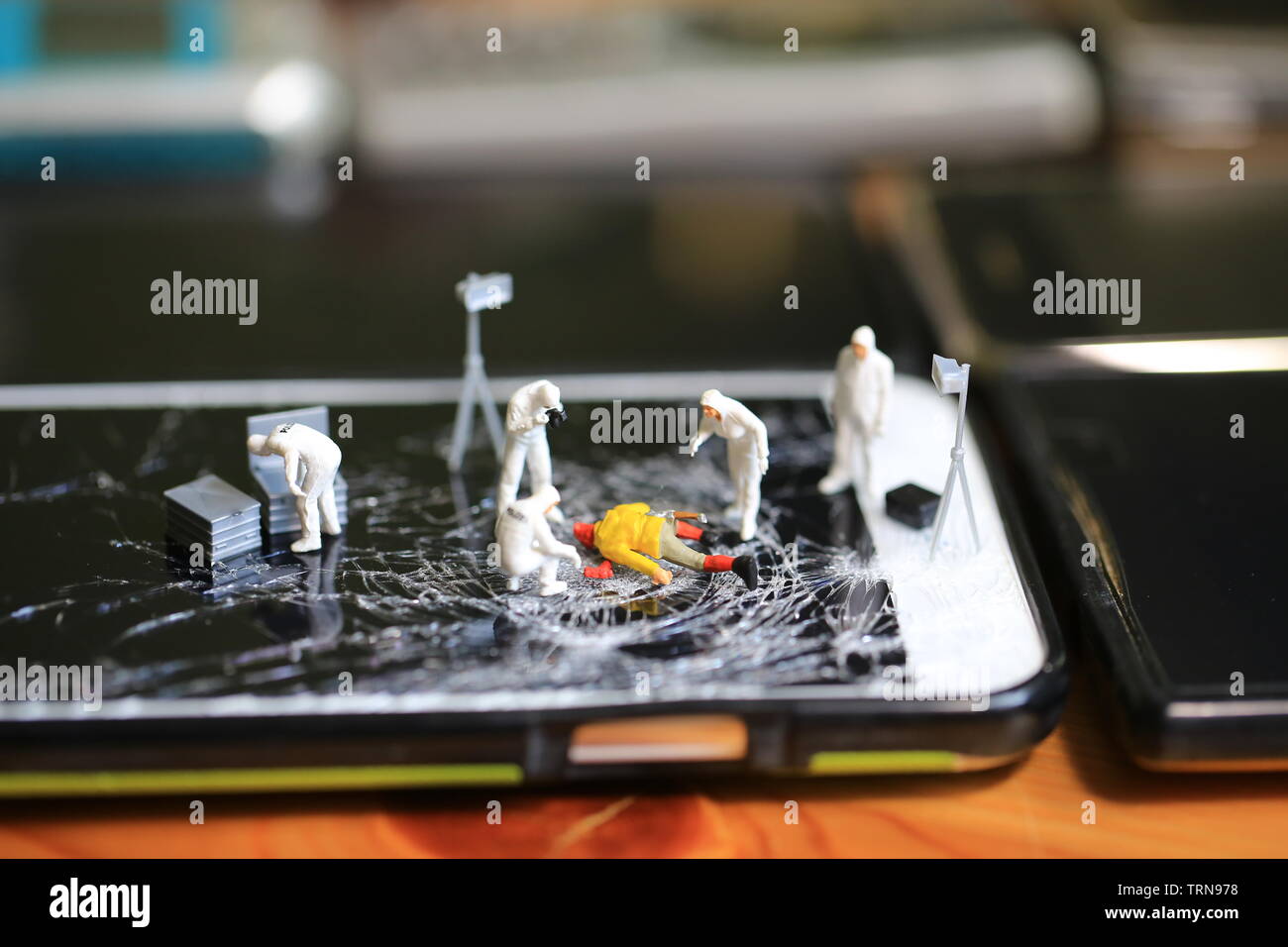 Mobile falling accident not car hi-res stock photography and images - Alamy