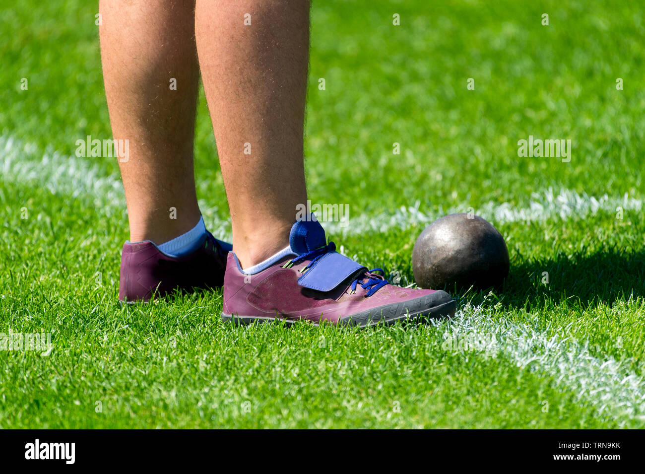 Shot Put Field High Resolution Stock Photography and Images - Alamy