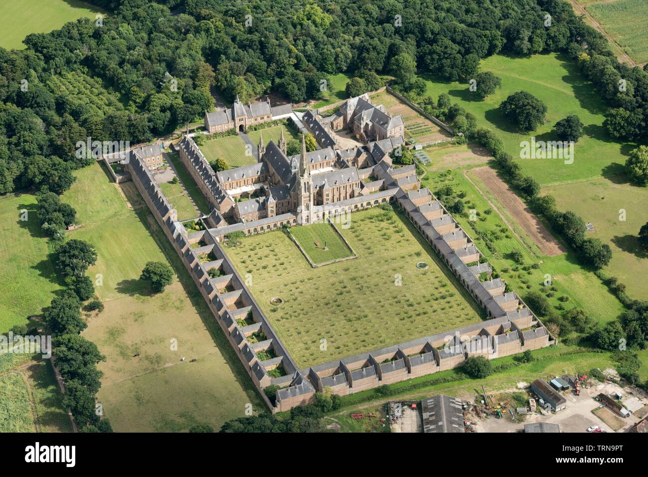 St Hugh's Charterhouse, Parkminster, Cowfold, West Sussex, 2016 ... St Hugh's Charterhouse, Parkminster, Cowfold, West Sussex, 2016 ...