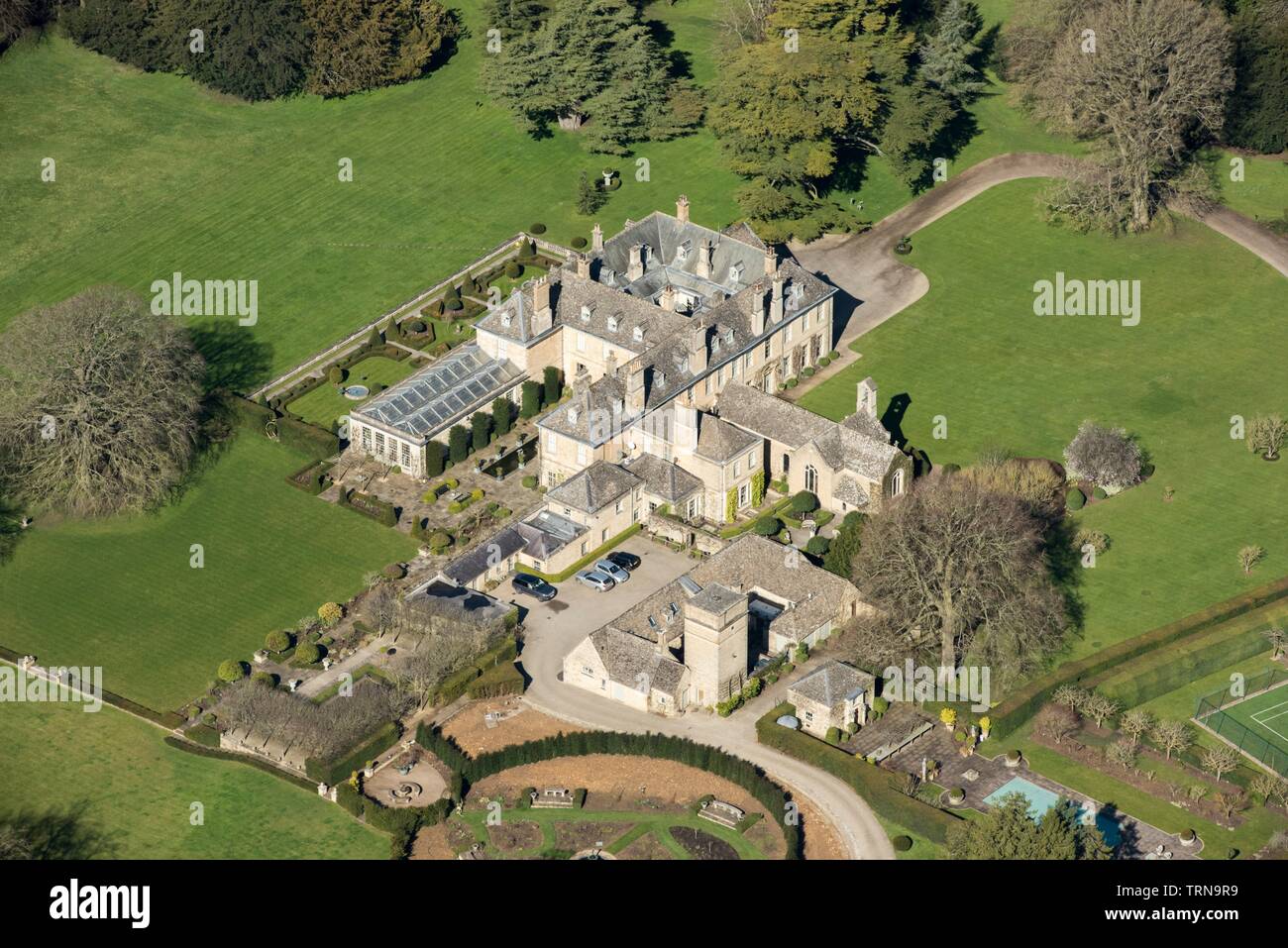 Sarsden House and Church of St James, near Chipping Norton, Oxfordshire ...