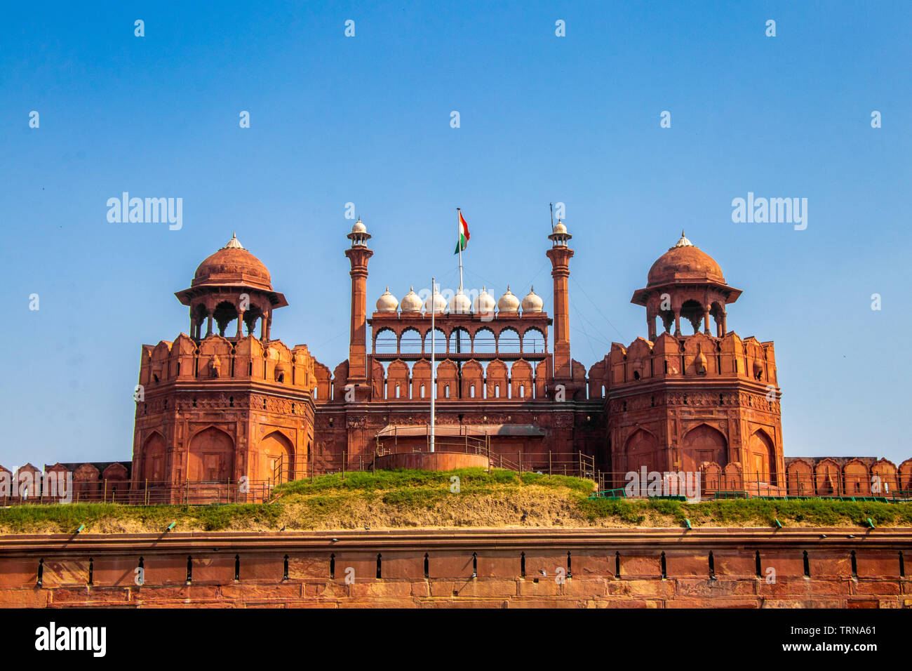 Red Fort (Lal Qila) in Delhi, India Stock Photo - Alamy