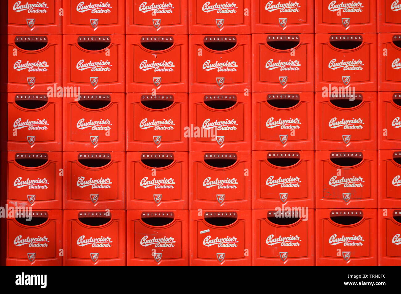 Reams of beer crates hi-res stock photography and images - Alamy
