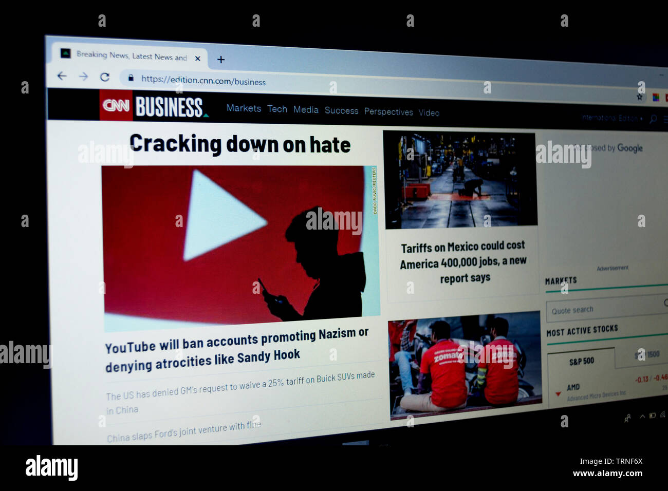 Cnn business hi-res stock photography and images - Alamy