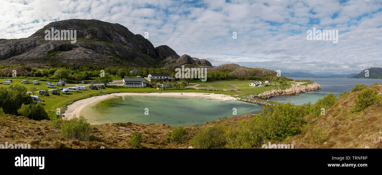 Torghatten campsite hi-res stock photography and images - Alamy