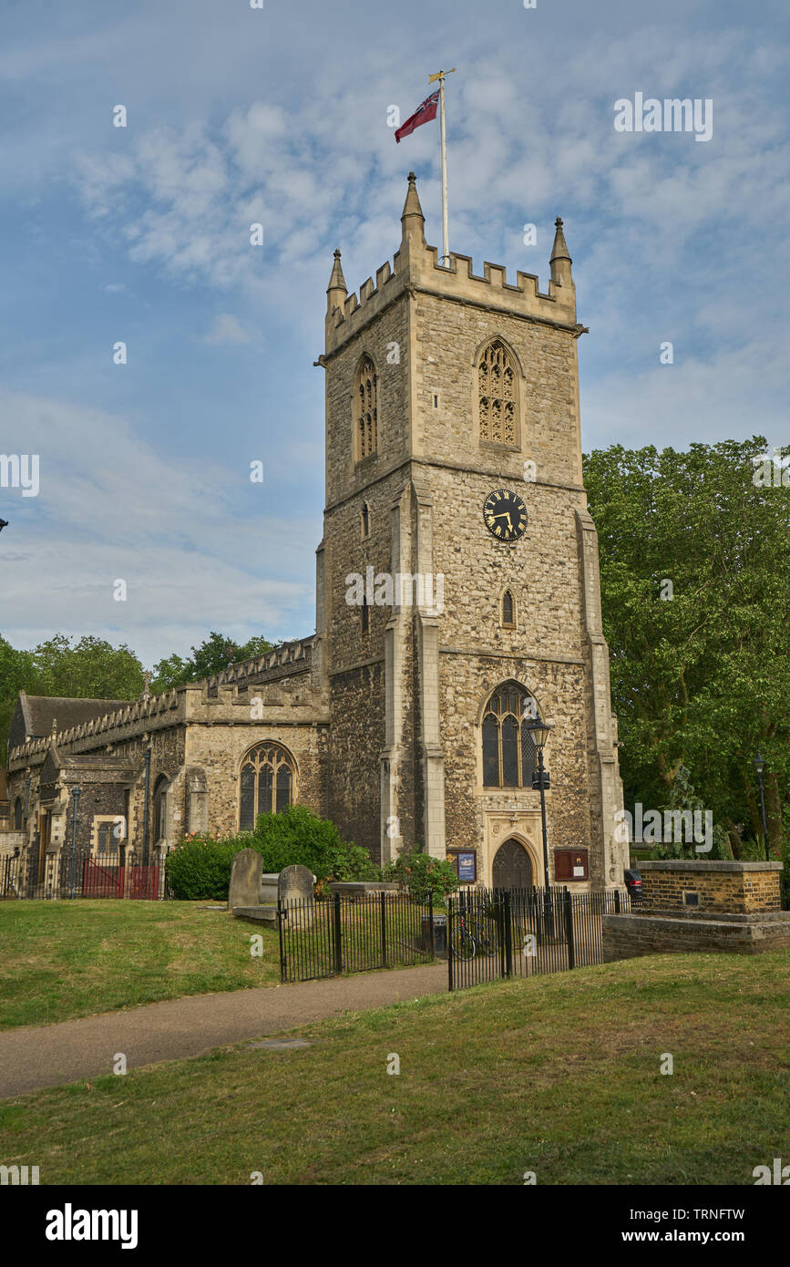 St dunstans church stepney hi-res stock photography and images - Alamy