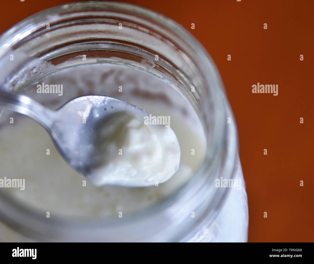 Separating sieve spoon hi-res stock photography and images - Alamy