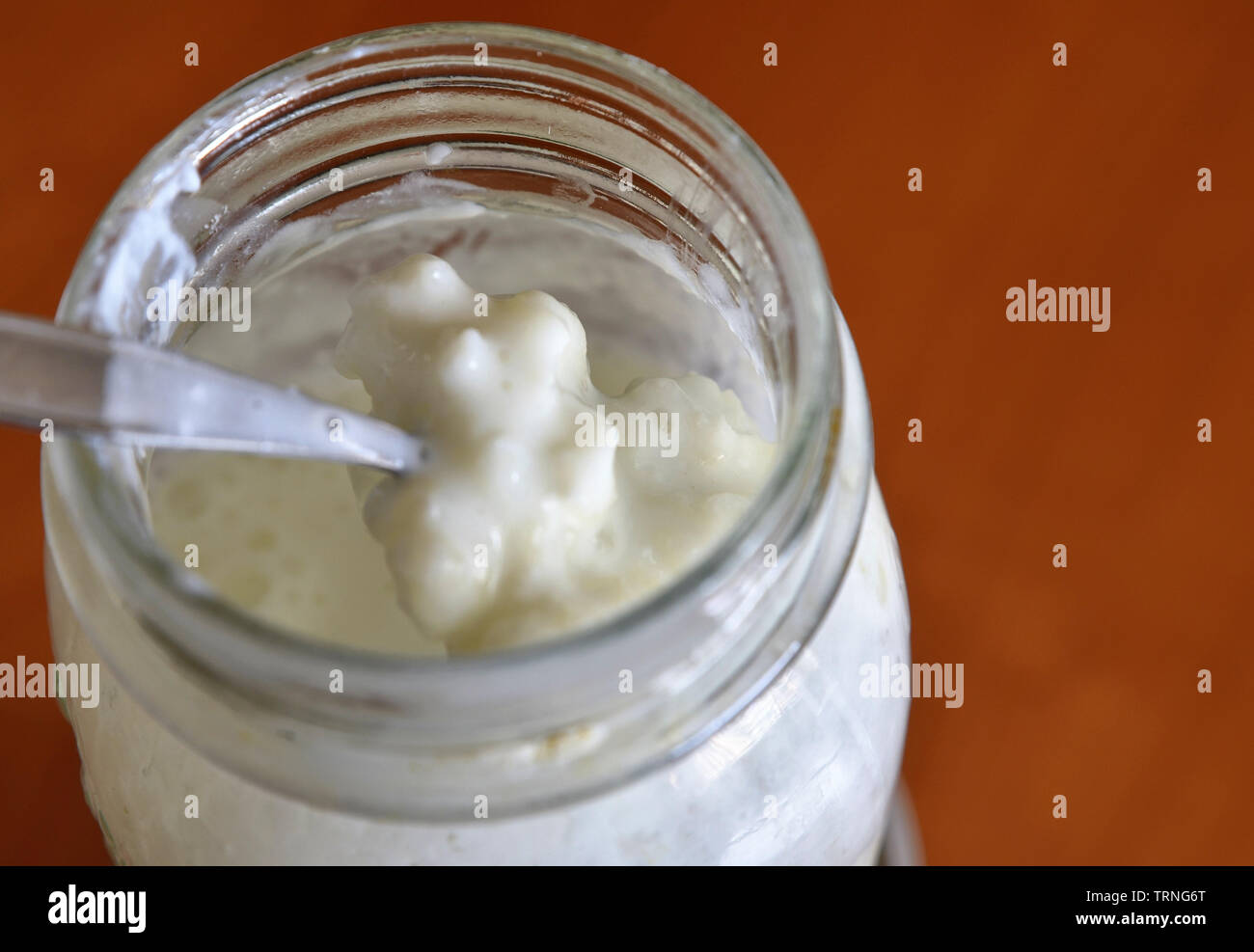 Separating spoon hi-res stock photography and images - Alamy