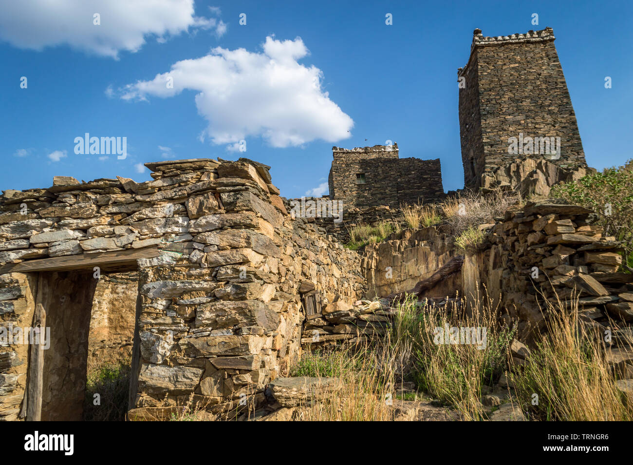 Castle of old Arabian civilization and history situated at Saudi Arabia ...