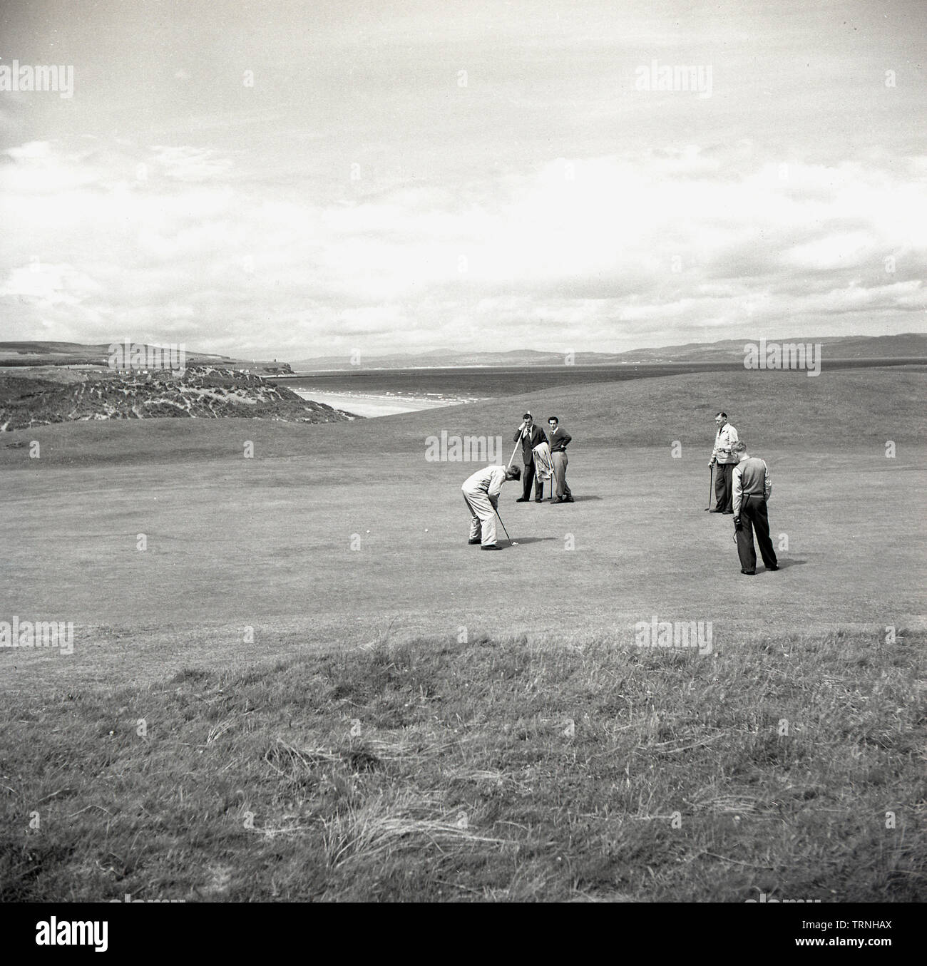 Fifties golf golfers hi-res stock photography and images - Alamy