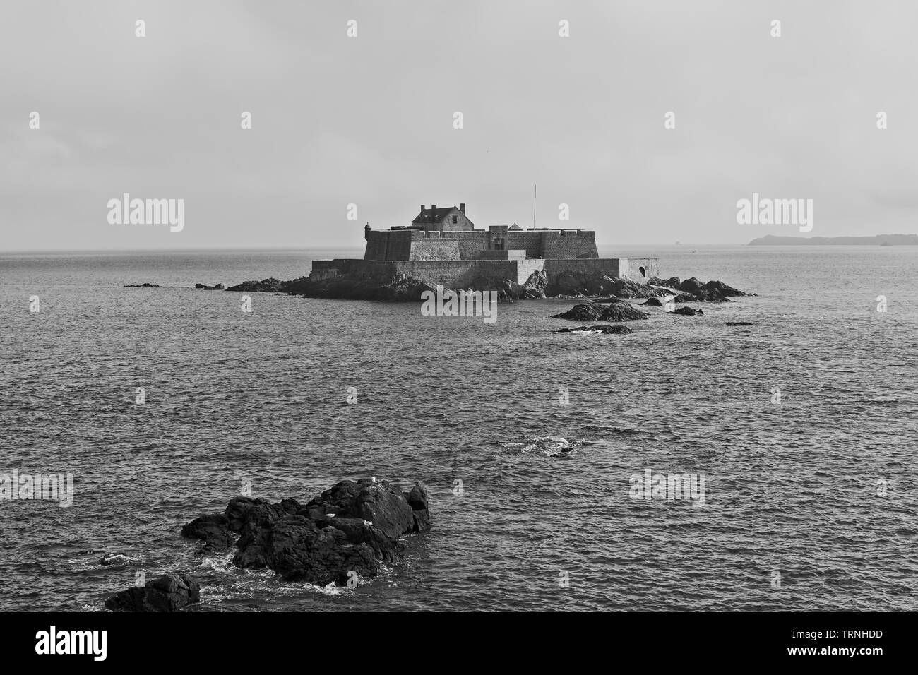 A heavy mist begins to swirl around the ancient Fort National and its ...