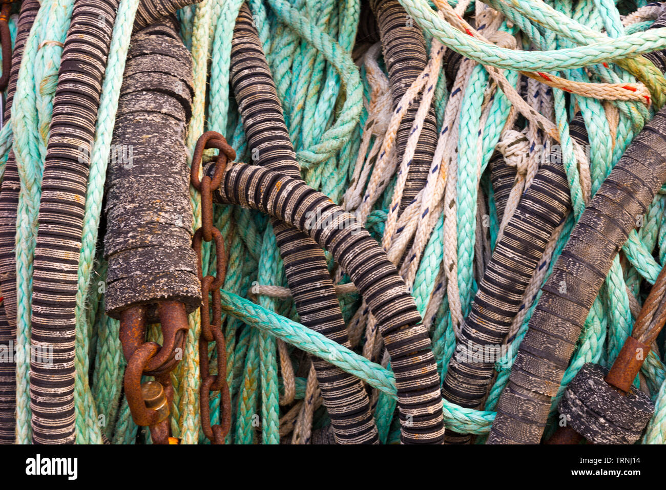 Wound ropes hi-res stock photography and images - Alamy