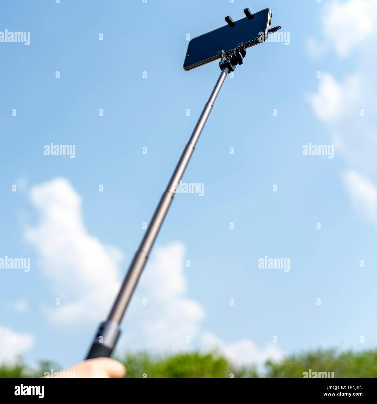 Selfy stick hi-res stock photography and images - Alamy