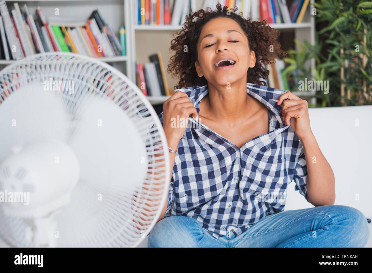 Feeling hot hi-res stock photography and images - Alamy