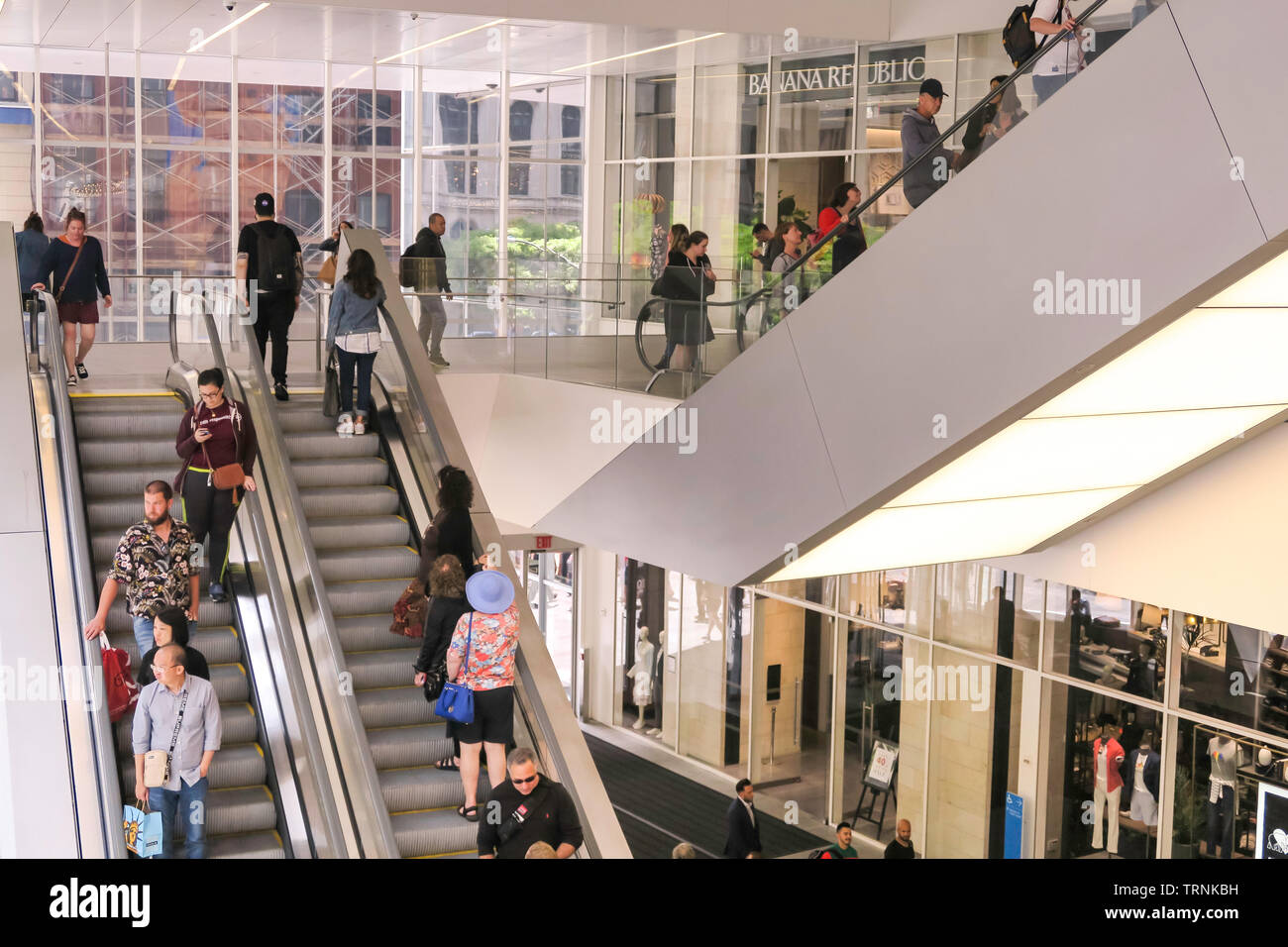 Westfield world trade center shopping mall hi-res stock photography and ...