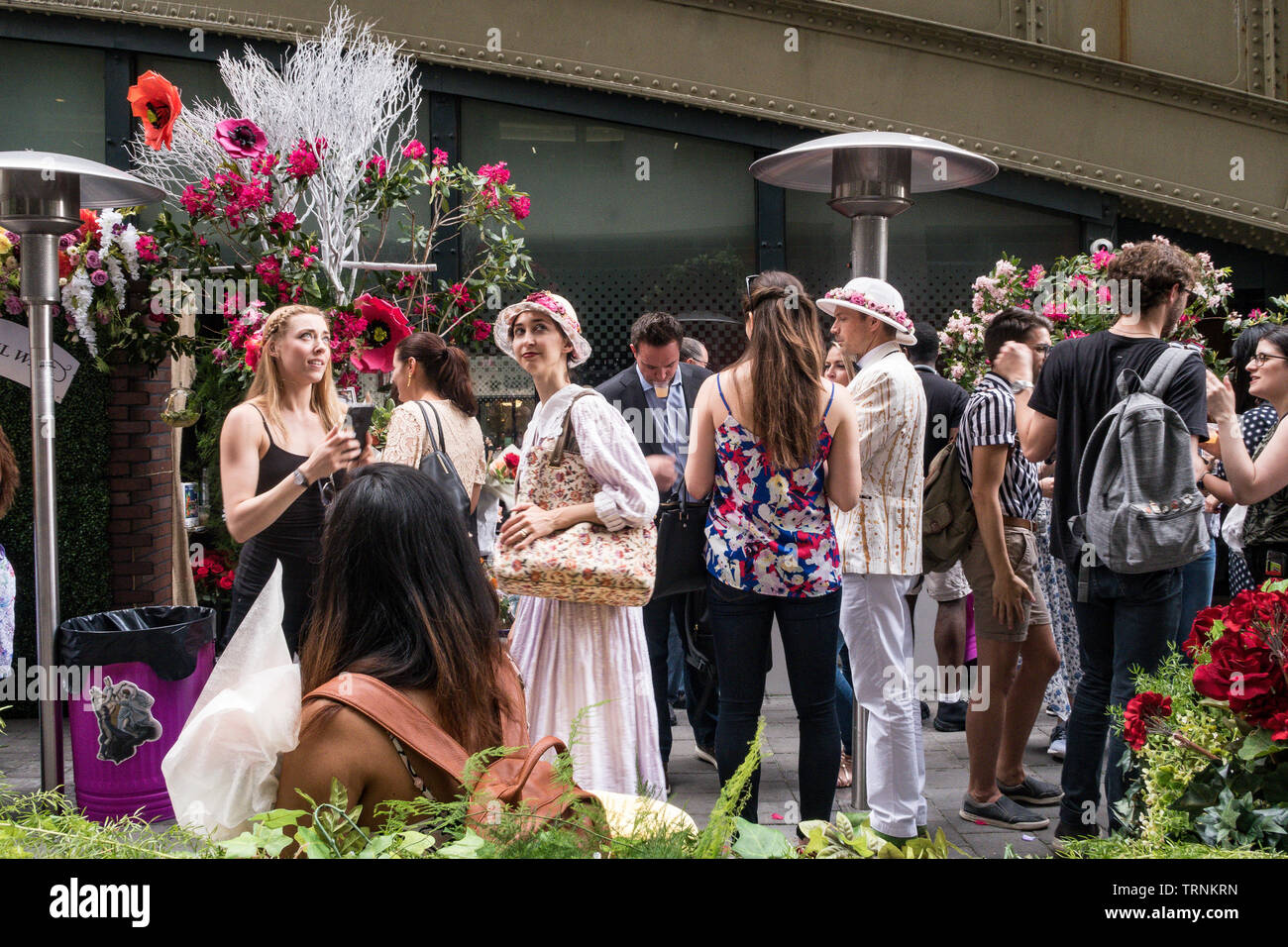 Hendrick's Gin Midsummer Solstice Tasting Event at Pershing Square in ...