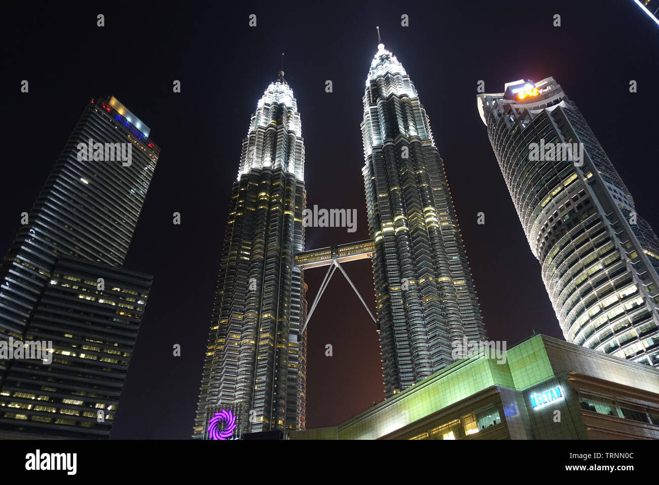 KLCC by night, Malaysia Stock Photo - Alamy