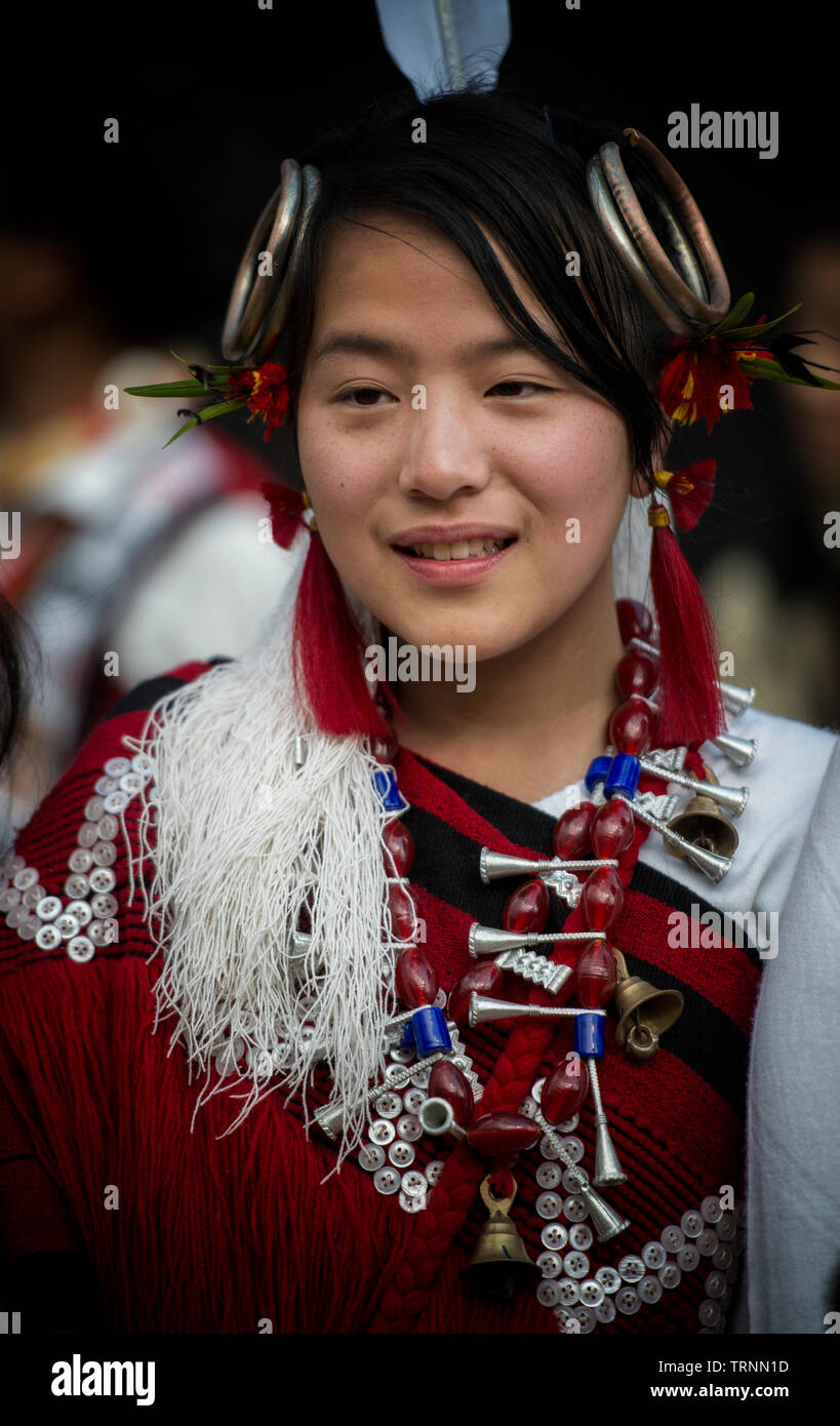 Naga girl hi-res stock photography and images - Alamy