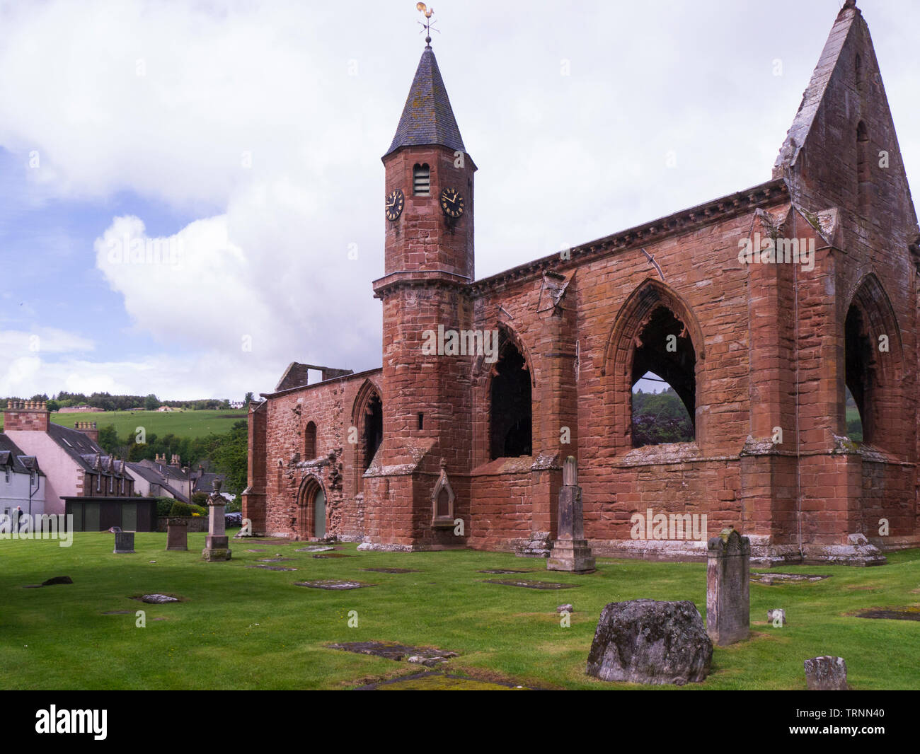 Ruins of Fortrose Cathedral was episcopal seat of the medieval Scottish ...