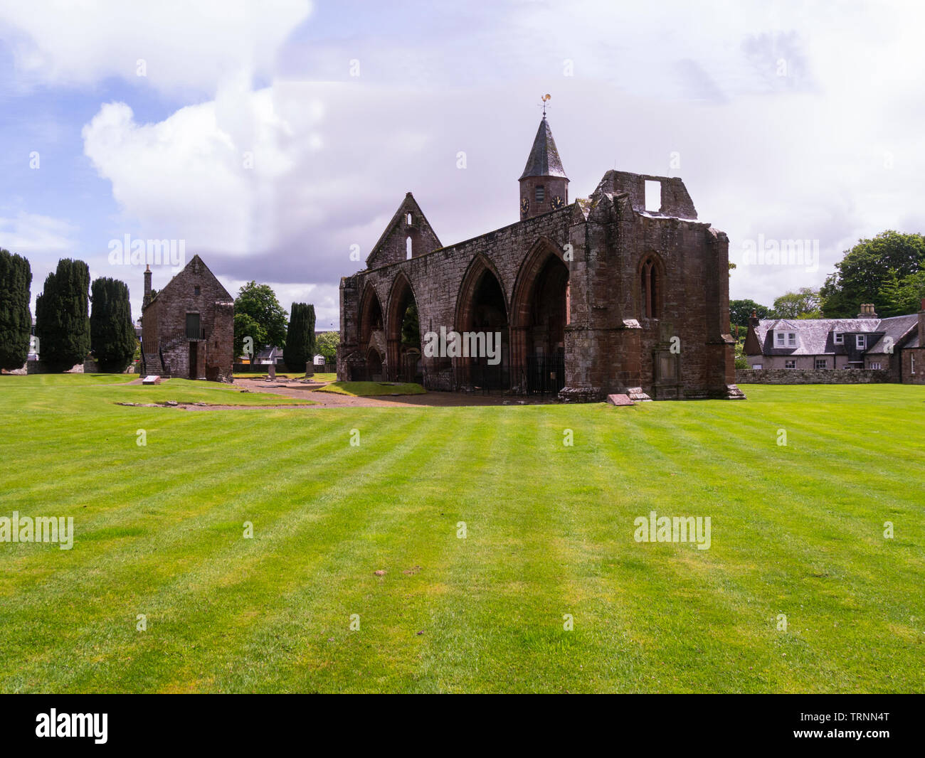 Ruins of Fortrose Cathedral was episcopal seat of the medieval Scottish ...