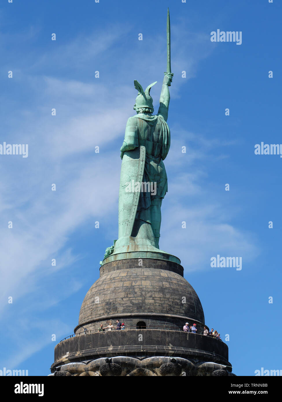big Monument in germany Stock Photo - Alamy