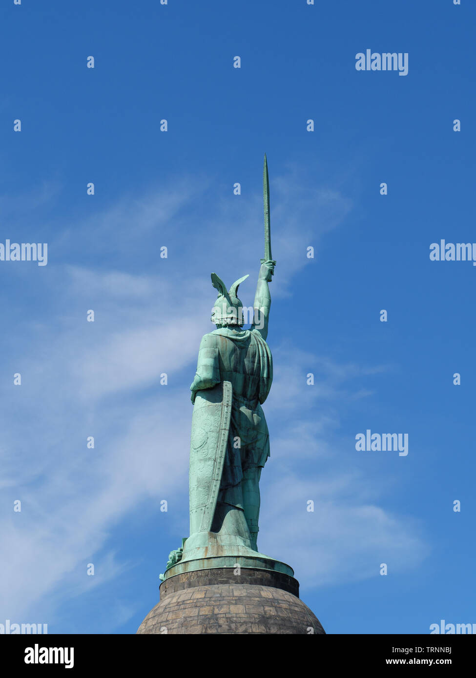 big Monument in germany Stock Photo - Alamy