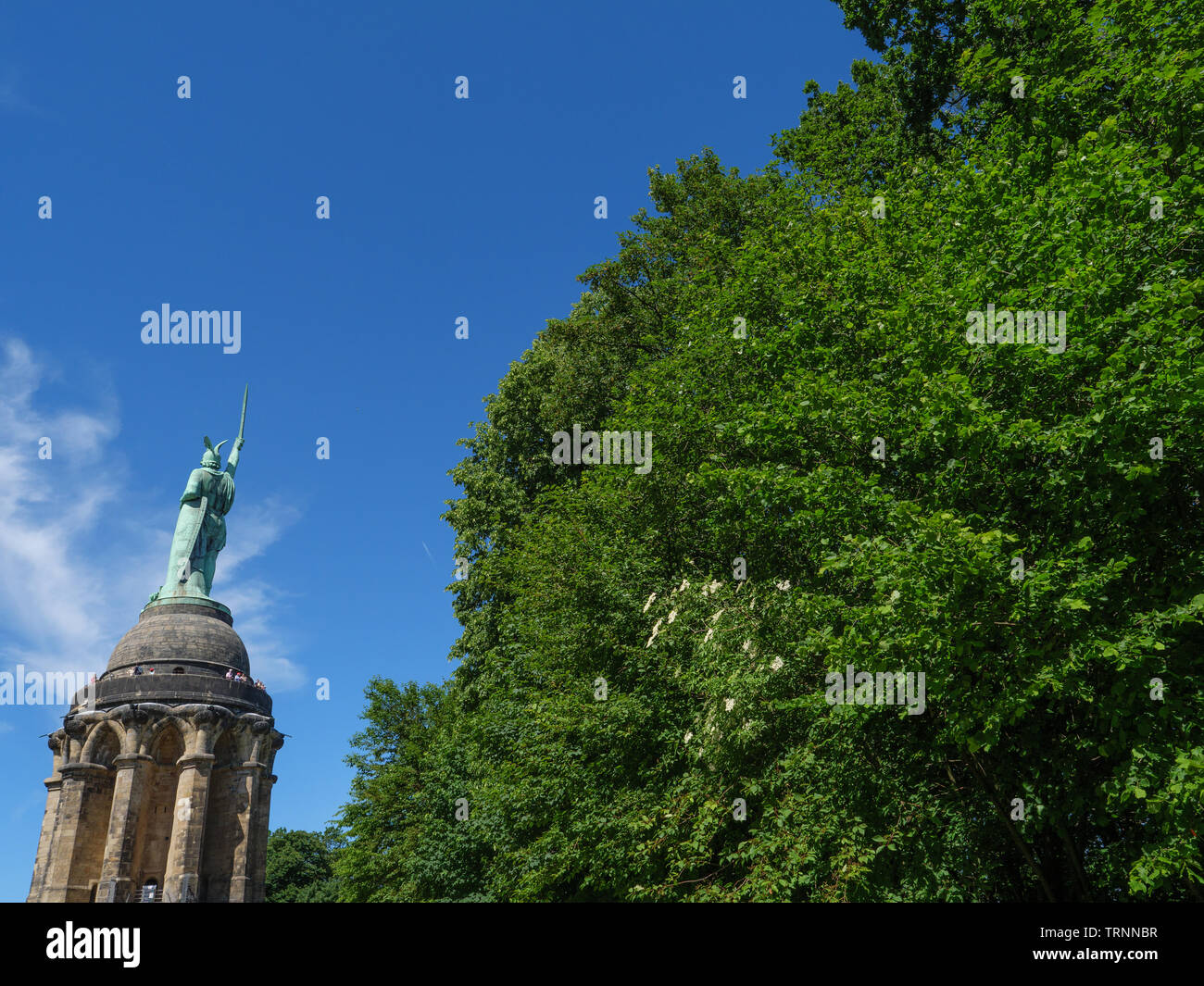 big Monument in germany Stock Photo - Alamy
