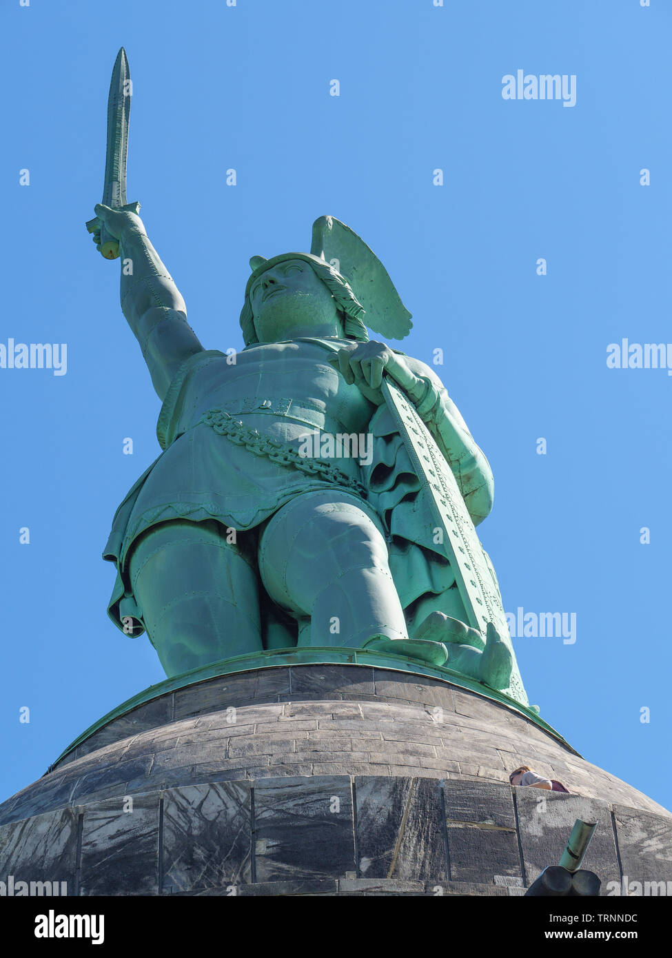 big Monument in germany Stock Photo - Alamy