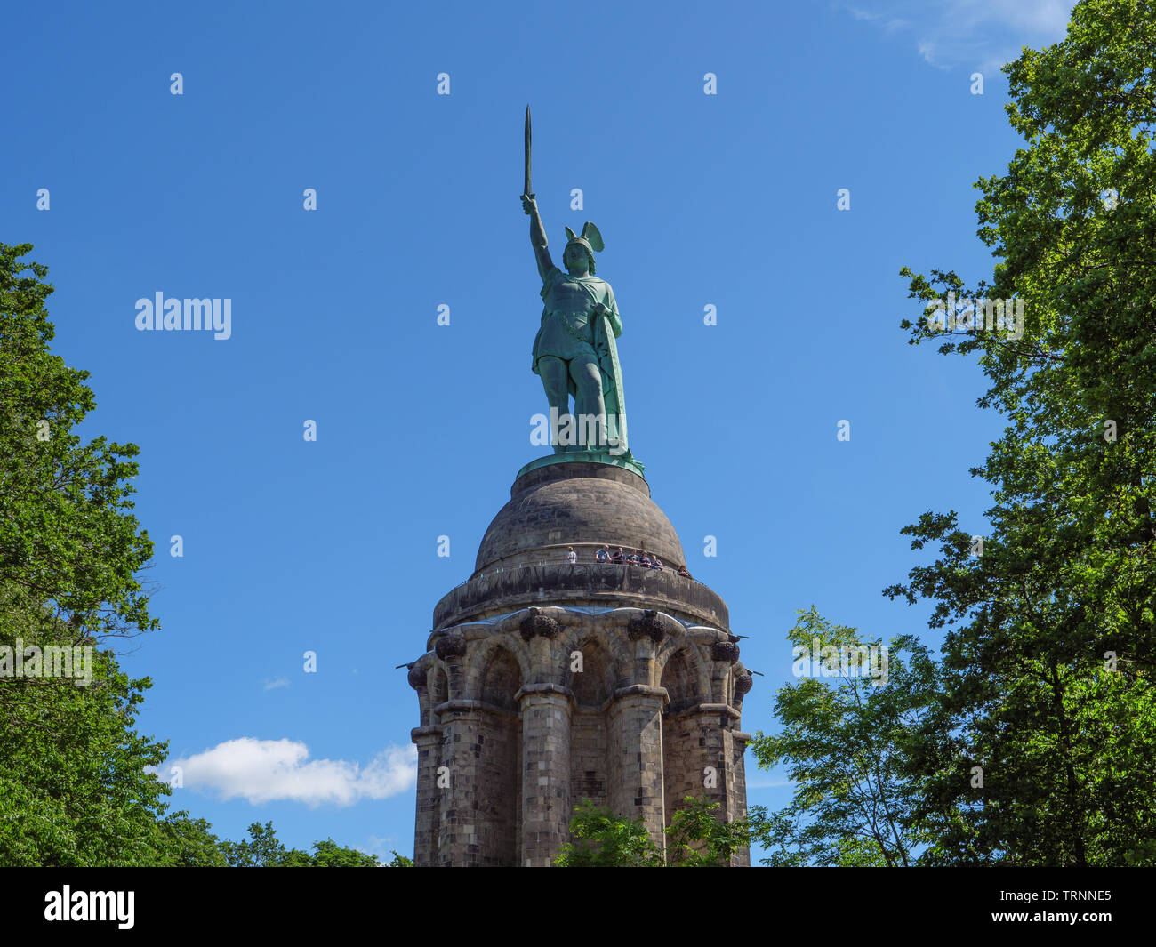 big Monument in germany Stock Photo - Alamy