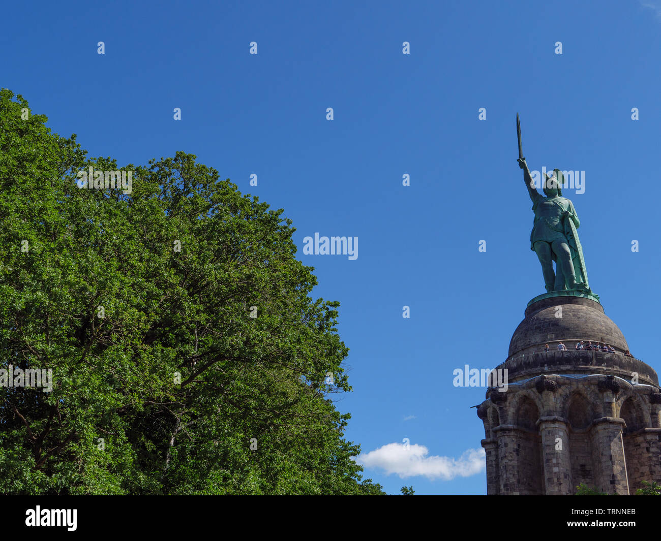 big Monument in germany Stock Photo - Alamy