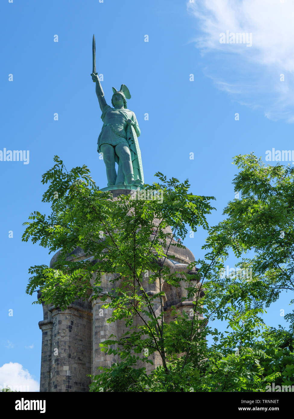 big Monument in germany Stock Photo - Alamy