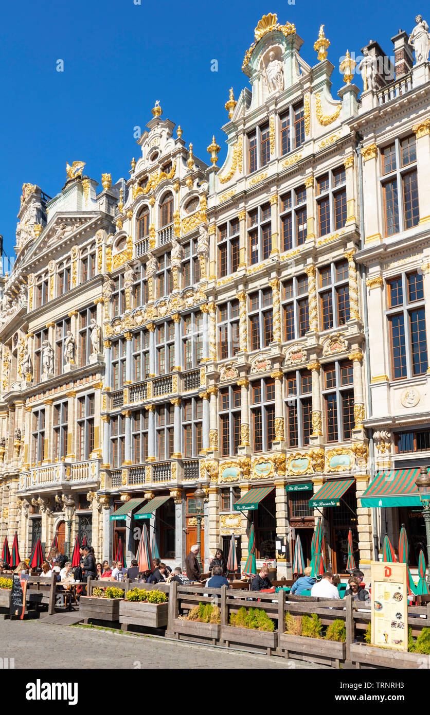 Brussels guild houses hi-res stock photography and images - Alamy