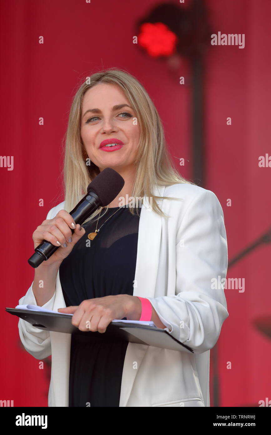 Eid celebrations in Trafalgar Square. Journalist and broadcaster Myriam ...