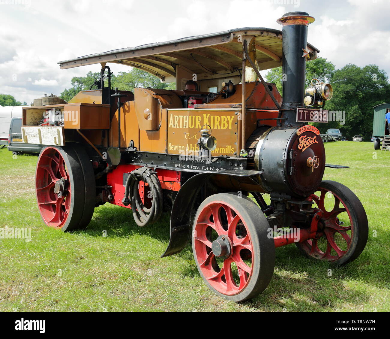 Vintage steam rally traction engine rally hi-res stock photography and ...