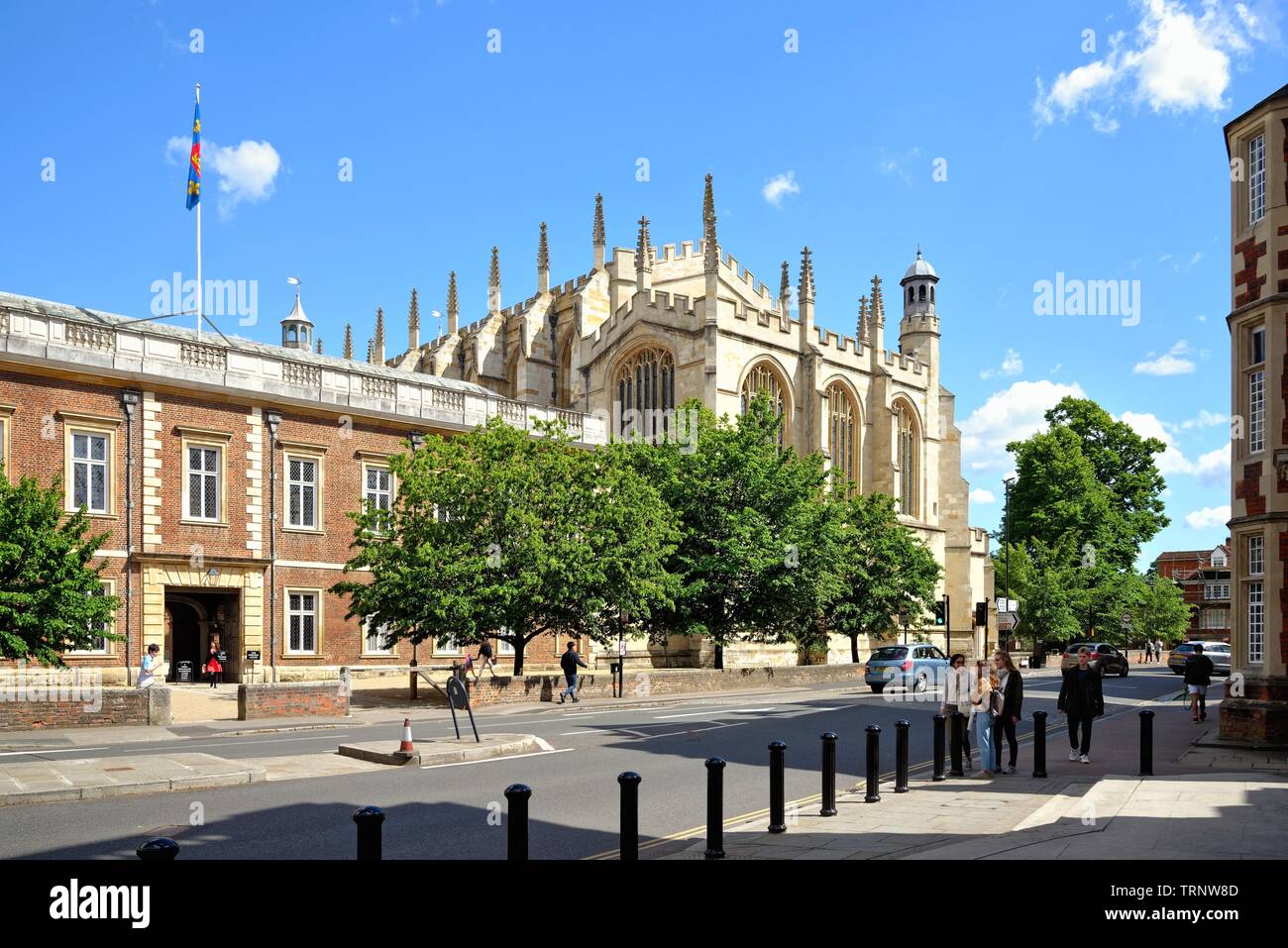 Eton College and Chapel public school, Eton Berkshire England UK Stock ...