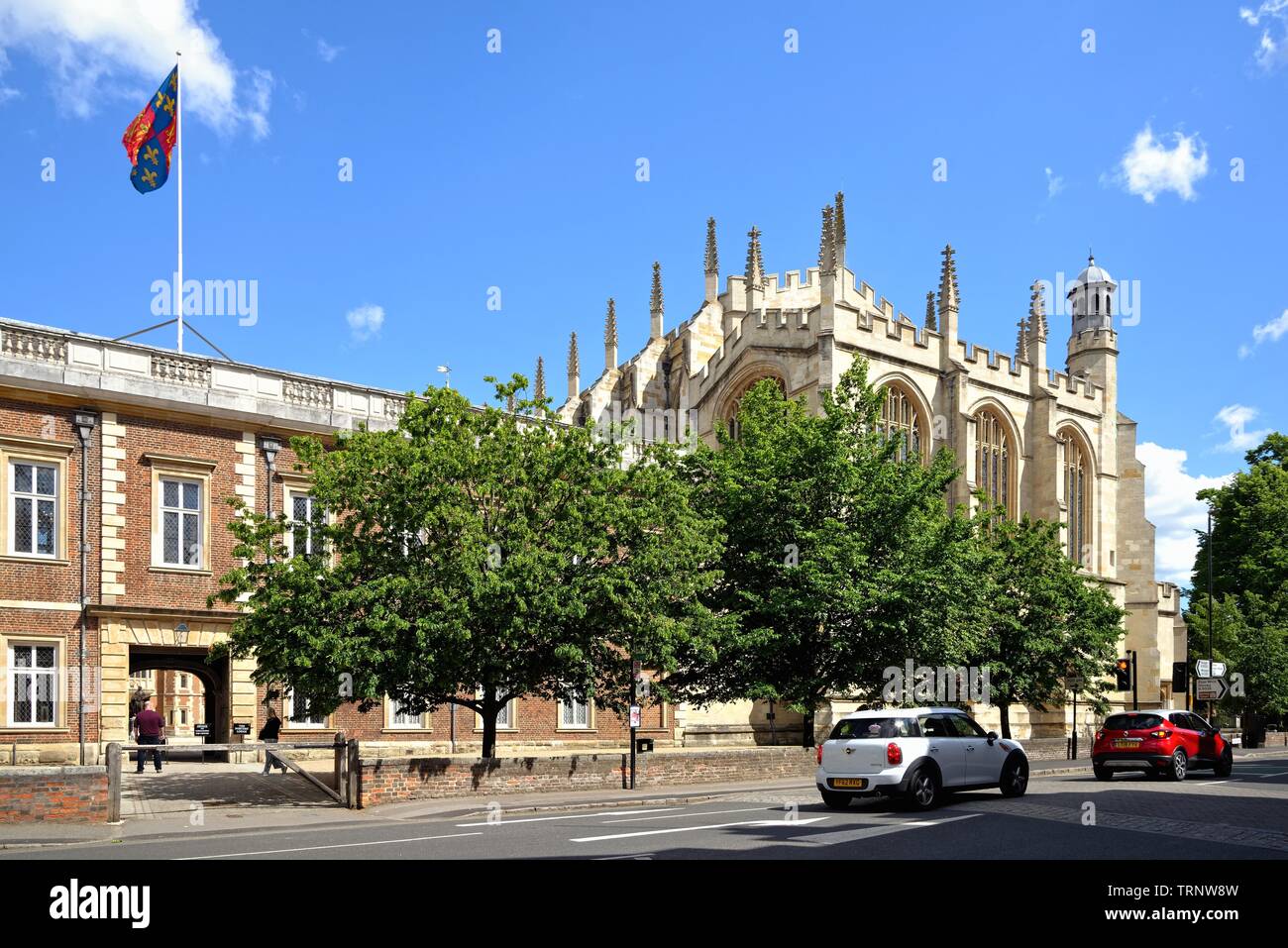 Eton College and Chapel public school, Eton Berkshire England UK Stock ...